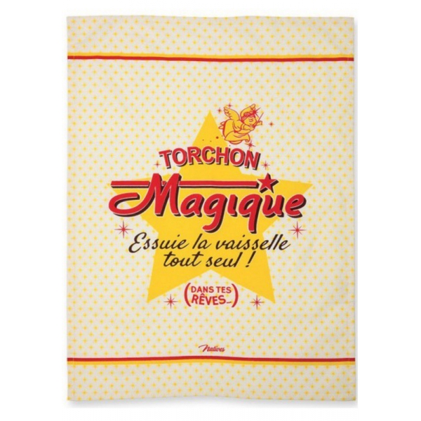Torchon - Magique - Lamaisonneedines